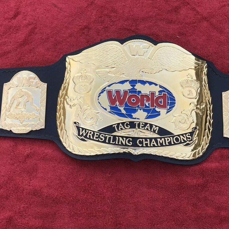 Wwf Black Tag Team - Etsy