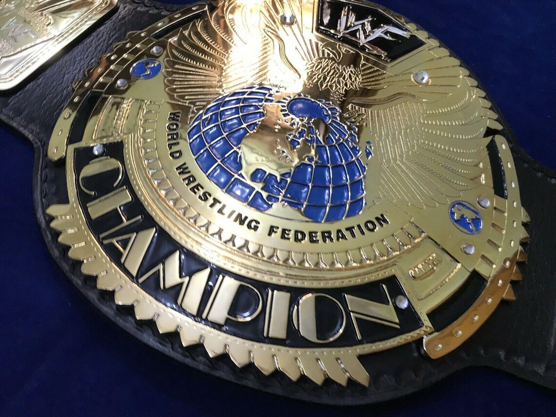 Wwf BIG EAGLE SCRATCH Logo Championship Belt Replica Title Best Gift ...