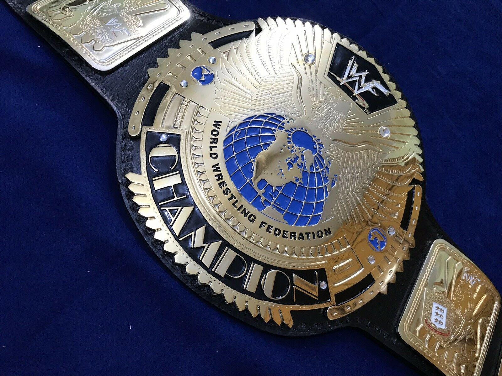 Wwf BIG EAGLE SCRATCH Logo Championship Belt Replica Title Best Gift ...