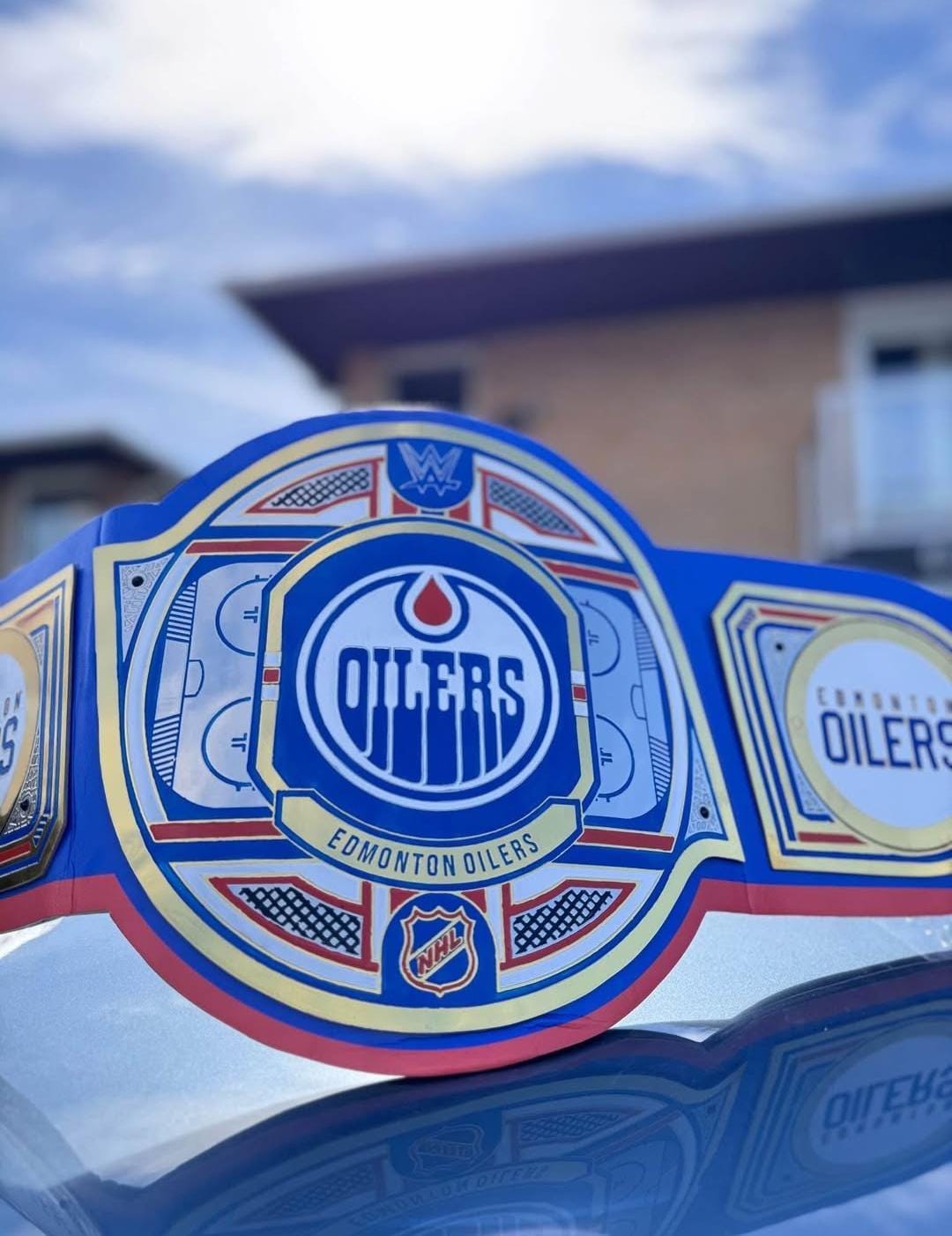 Edmonton Oilers WWE Legacy Title Belt, WWE Title Belt, Edmonton Oilers ...