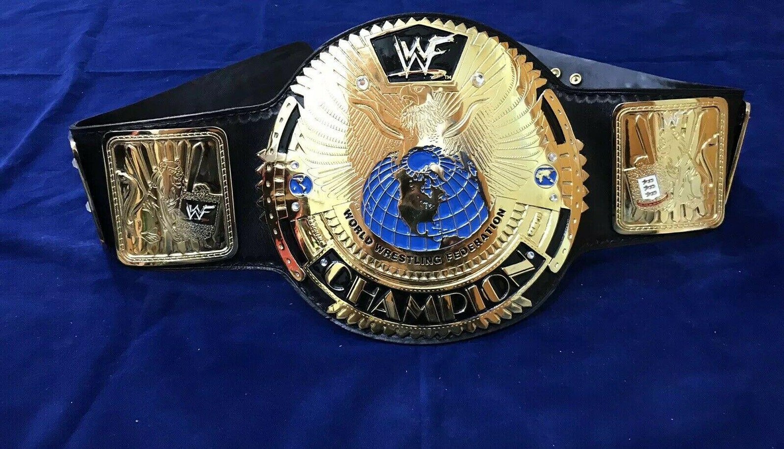 Wwf BIG EAGLE SCRATCH Logo Championship Belt Replica Title Best Gift ...