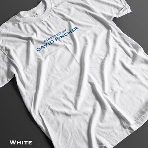 Directed by David Fincher T-shirt, Director T-shirt, Movie Tee, Father ...