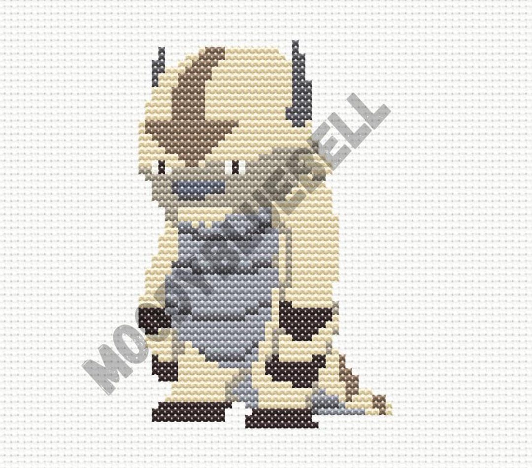 Standing Appa Cross Stitch Pattern Digital PDF - Etsy