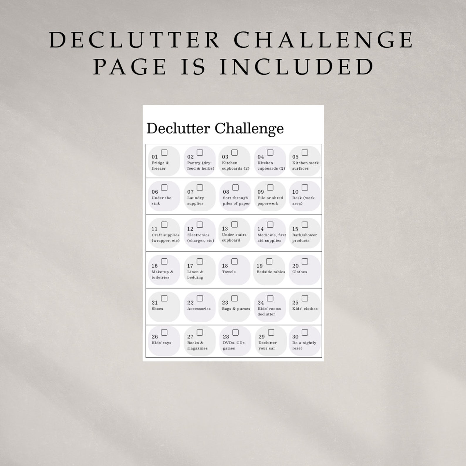 Printable Cleaning Checklist | Daily & Weekly Tasks | Digital PDF | A4 ...