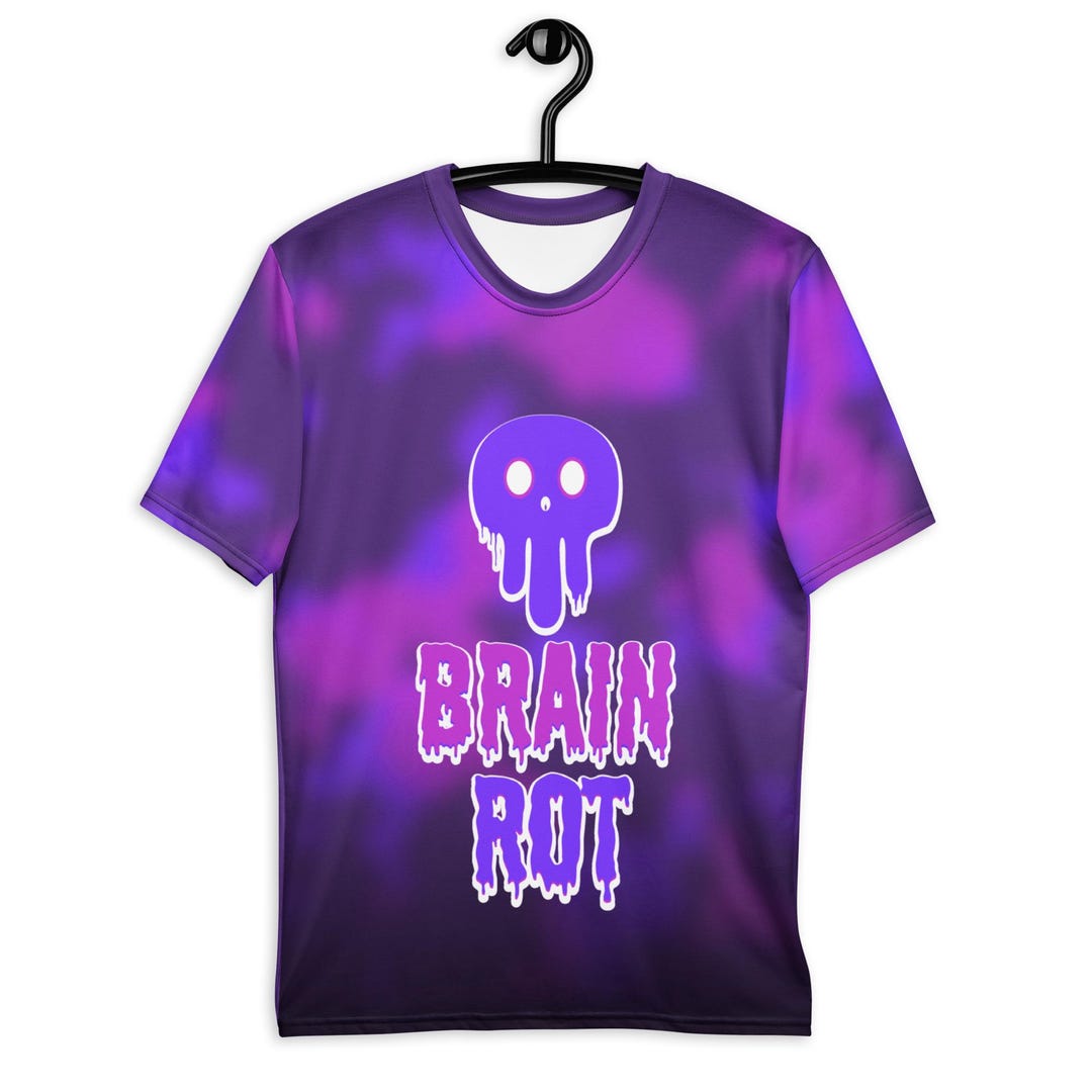 Pastel Goth Shirt Brain Rot | Gothic Emo Alternative Grunge Punk - Etsy