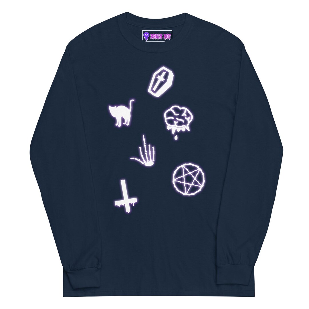 Pastel Goth Shirt Symbols | Gothic Emo Alternative Grunge Punk - Etsy
