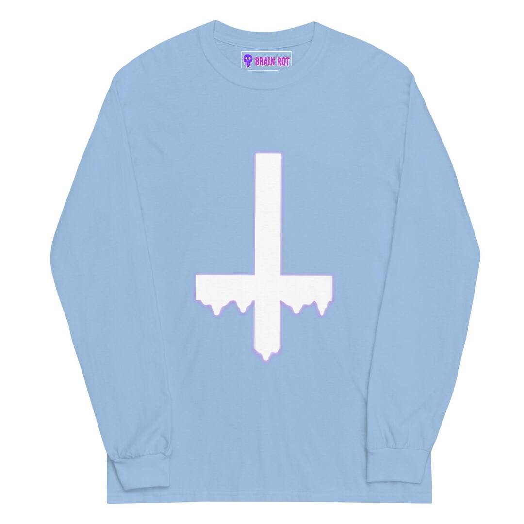 Pastel Goth Shirt Drippy Cross | Gothic Emo Alternative Grunge Punk - Etsy