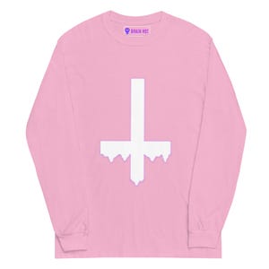 Pastel Goth Shirt Drippy Cross | Gothic Emo Alternative Grunge Punk - Etsy