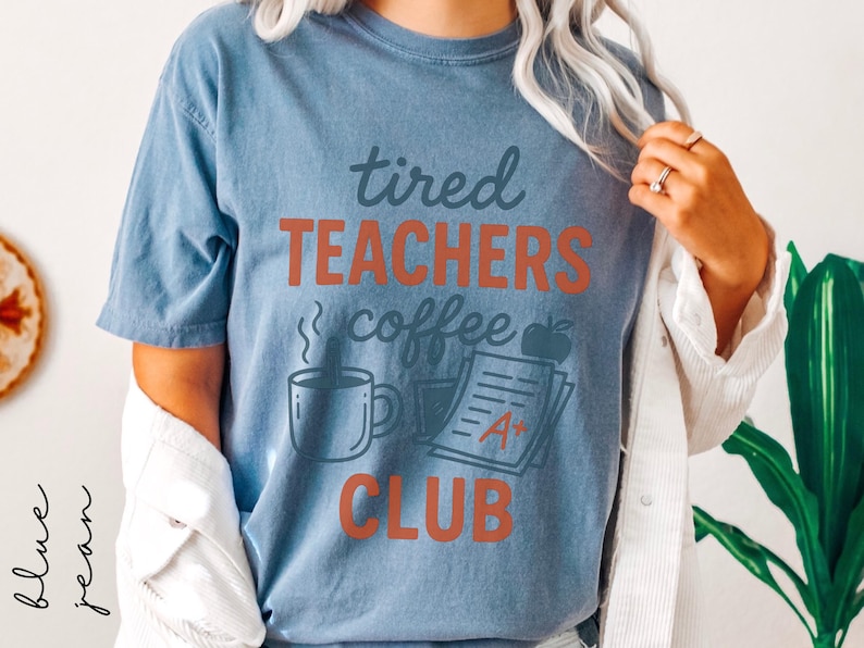 Comfort Colors Teacher, Back to School Outfit for Educators With Humor ...