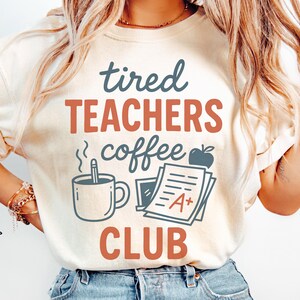 Comfort Colors Teacher, Back to School Outfit for Educators With Humor ...