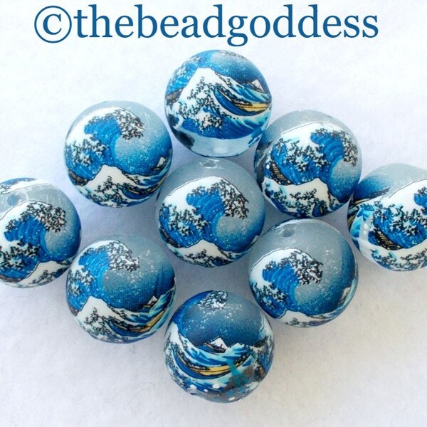 Japanese Glass Beads - Etsy