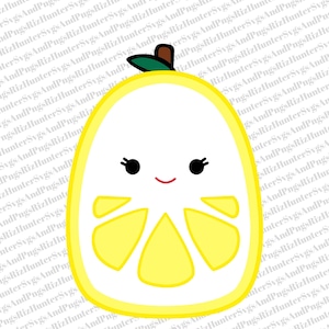 Squishmallow Fruit Clipart Bundle: 13 PNG SVG Designs (digital Download ...