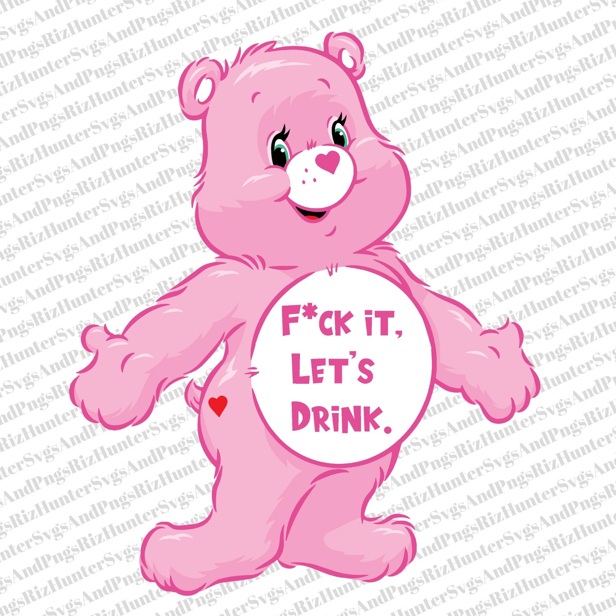 Rude Bear Belly Badge SVG PNG Bundle: Funny Profanity Designs - Etsy
