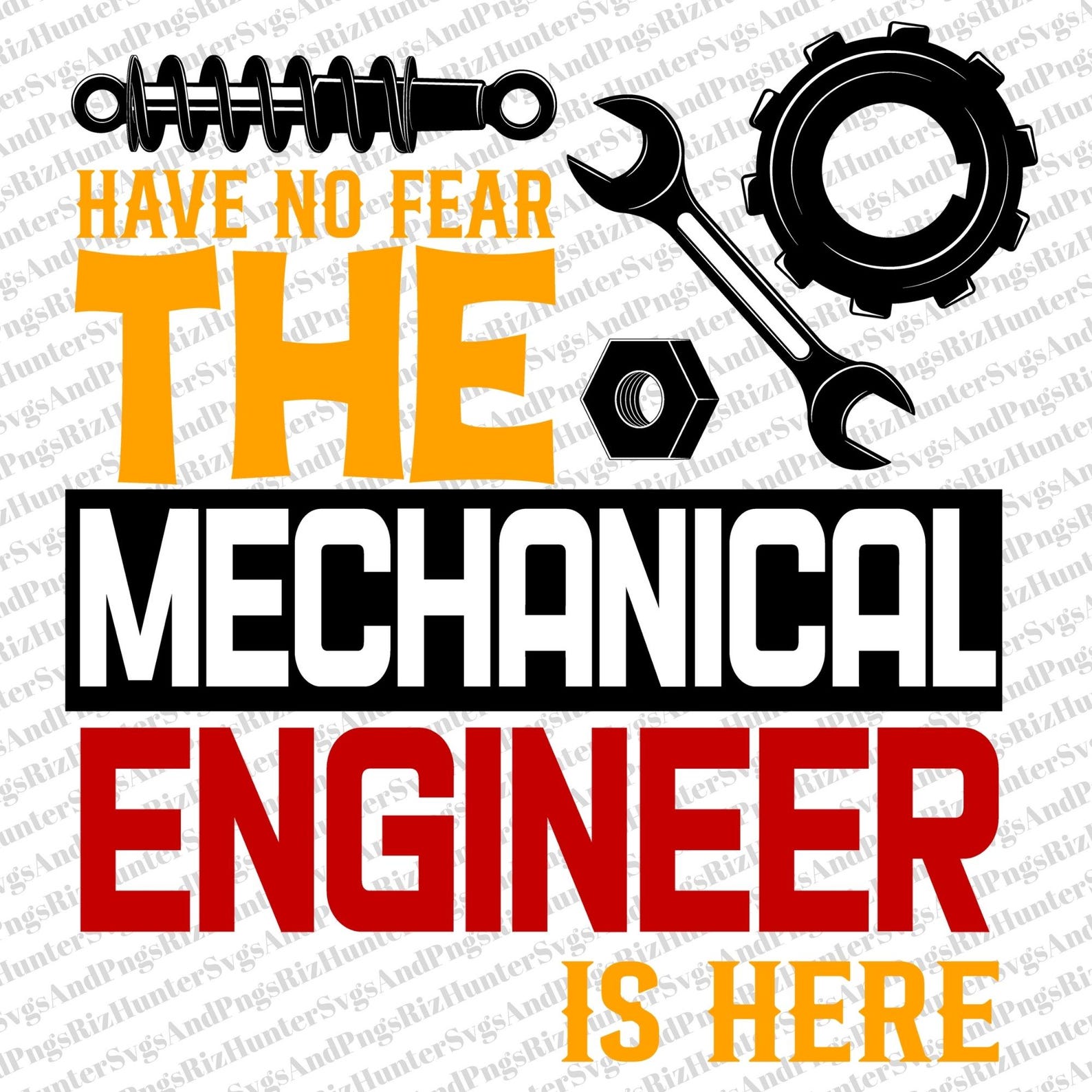 Mechanical Engineer SVG PNG Bundle: Funny Engineering Designs (digital ...
