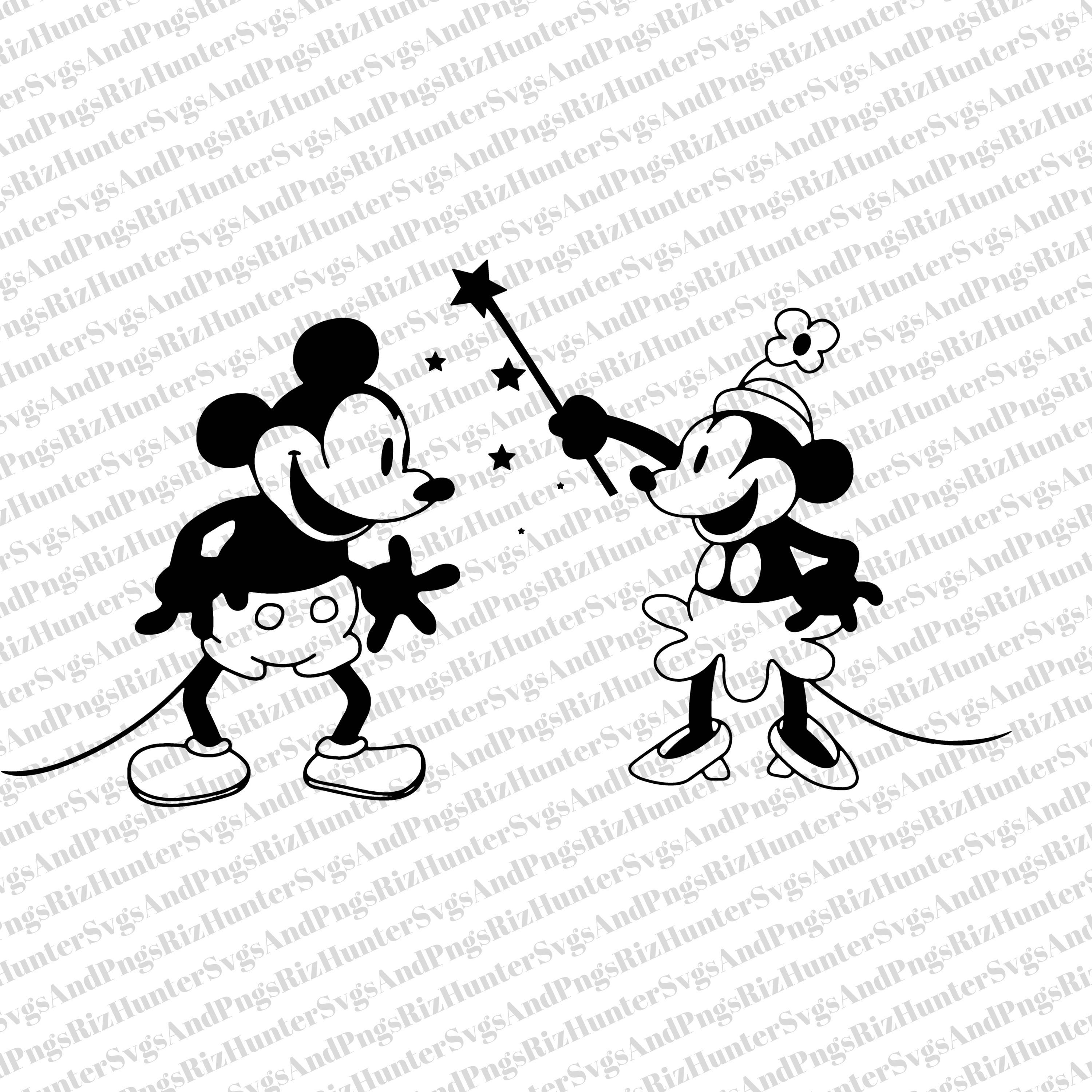 Retro Mouse PNG SVG: 1920s Cartoon Steamboat Design (cut Files) - Etsy