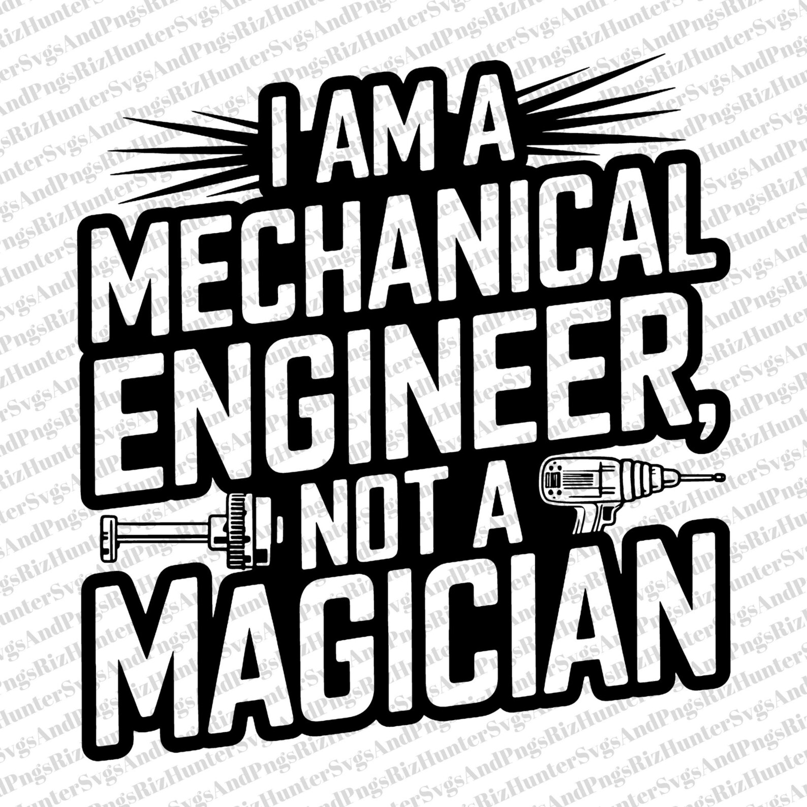 Mechanical Engineer Outlines: Funny Engineering Designs (PNG SVG) - Etsy