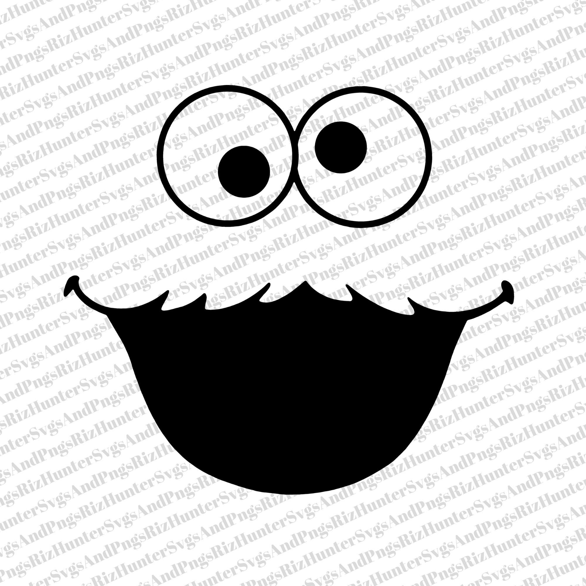 Cookie Monster Face Template A Constant Project: Sesame Street Hats