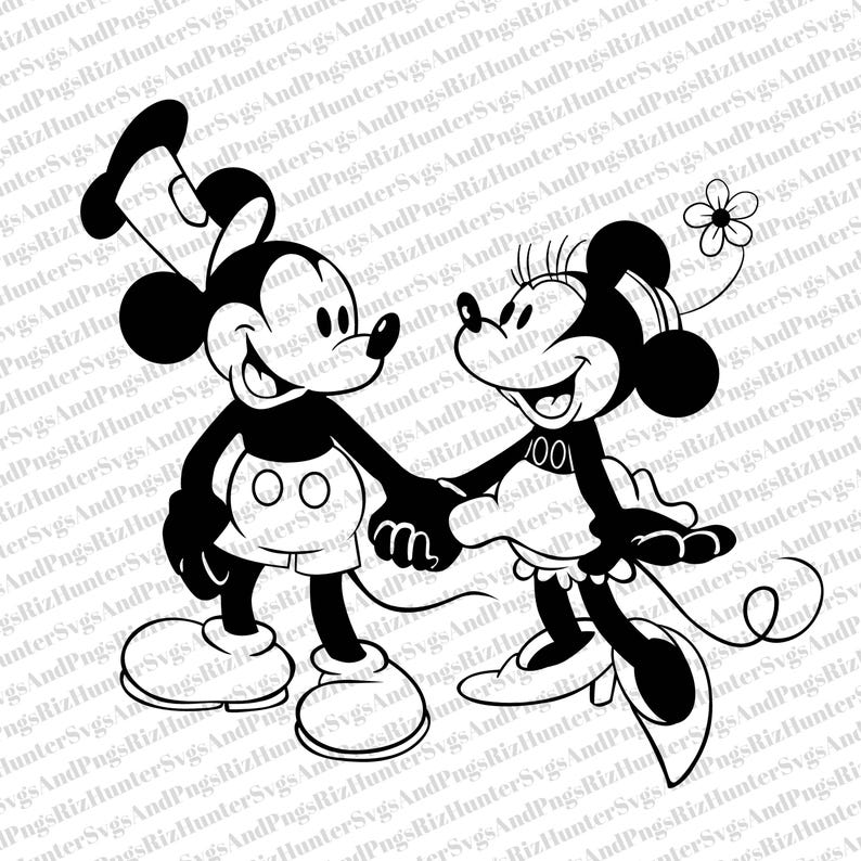Retro Mouse PNG SVG: 1920s Cartoon Steamboat Design (cut Files) - Etsy