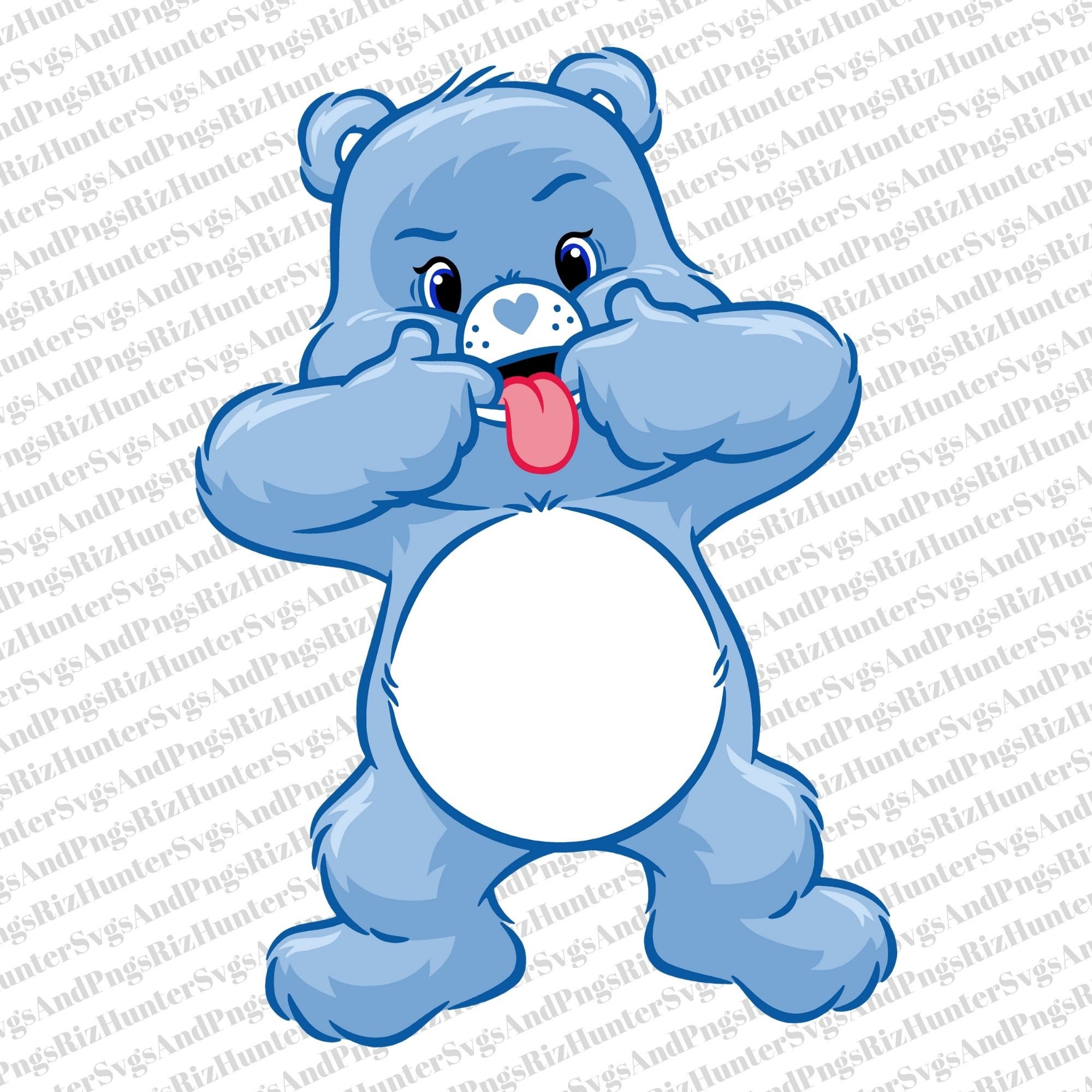 Bears Png With Blank Bellies for Sublimation and Print Blank Bears ...