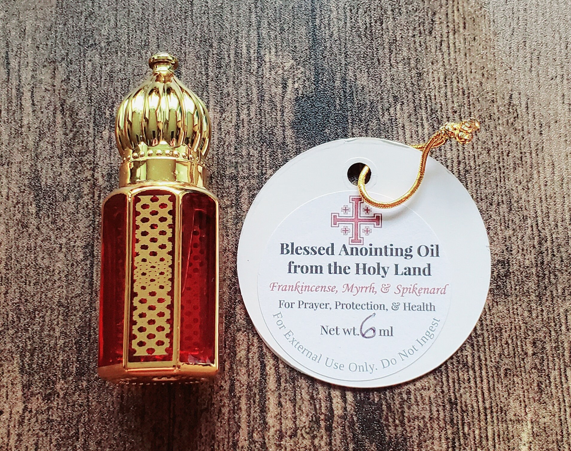 Anoint Oil From Jerusalem, Blessed Oil, Prayer Oil, Protection Oil ...