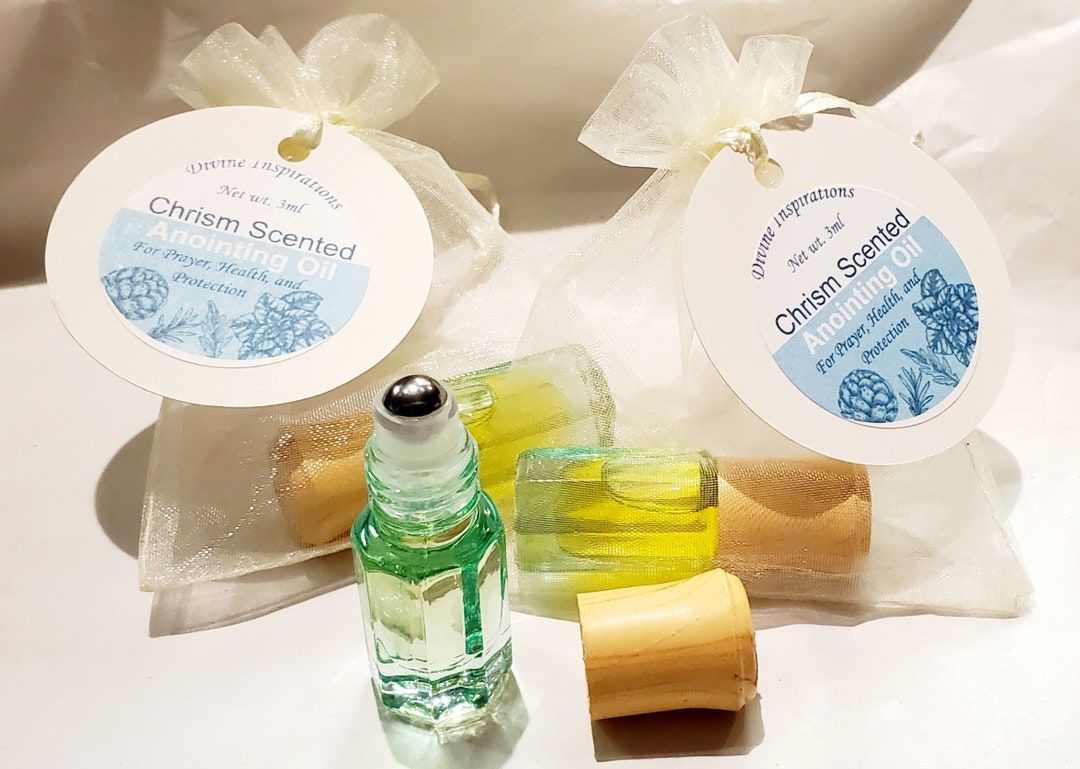 Organic Chrism Anointing Oil: Prayer, Healing, Protection - Etsy
