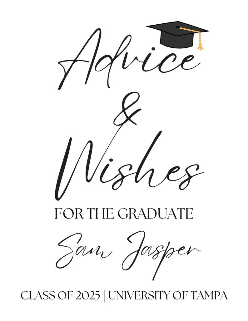 EDITABLE Graduation Party Signs Template Bundle, Printable Graduation ...