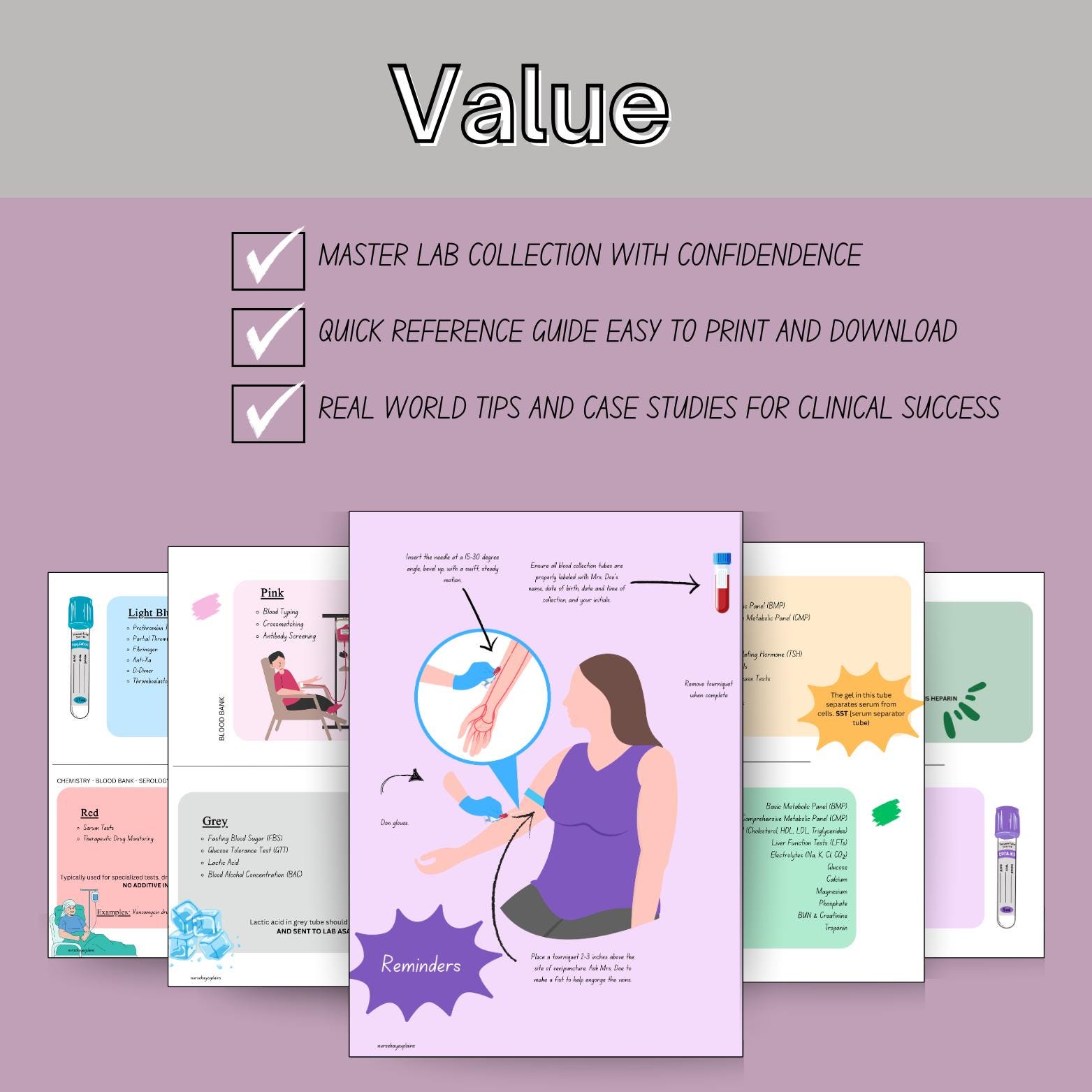 Phlebotomy Study Guide, Phlebotomist Notes, Phlebotomy Basic, Gift for ...