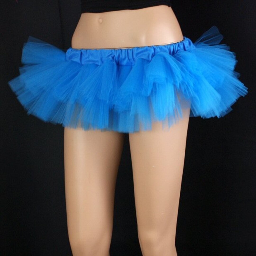 Electric Turquoise Blue Micro Mini Tutu Adult ALL SIZES Mtcoffinz - Etsy