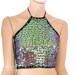 Color Shifting Sequined Sheer Mesh Holograghic Mermaid Sequin - Etsy