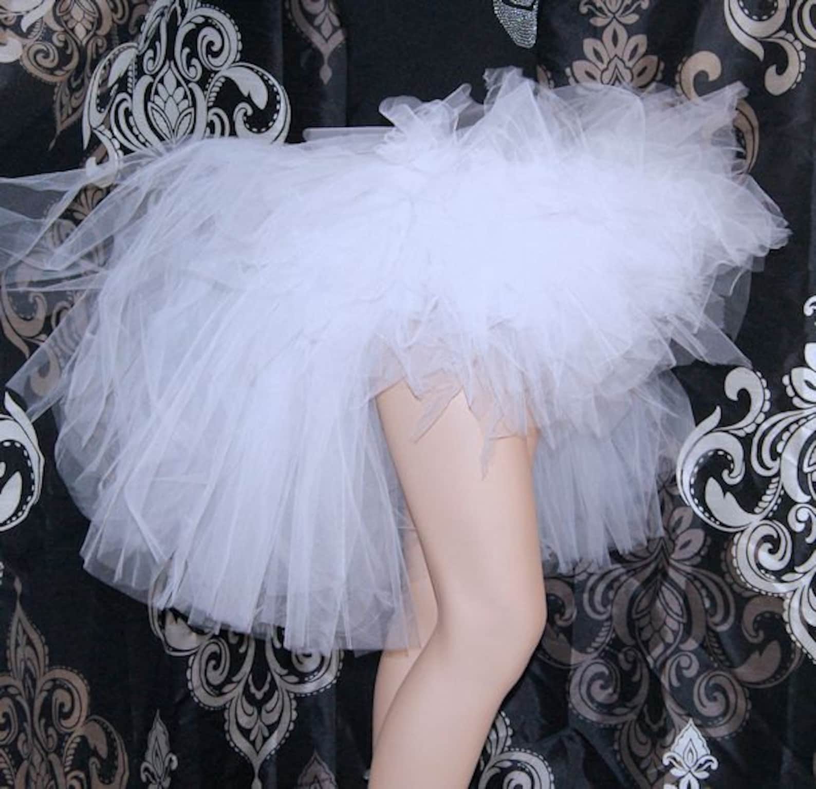 Pure Snow White Trashy Bustle Tutu Mtcoffinz Adult ALL SIZES - Etsy