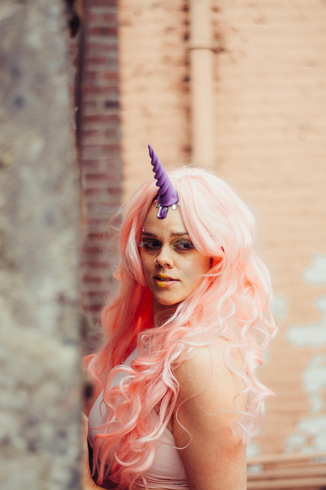 Unicorn Horn Headband Costume Cosplay 3D Printed Dark Purple | Etsy