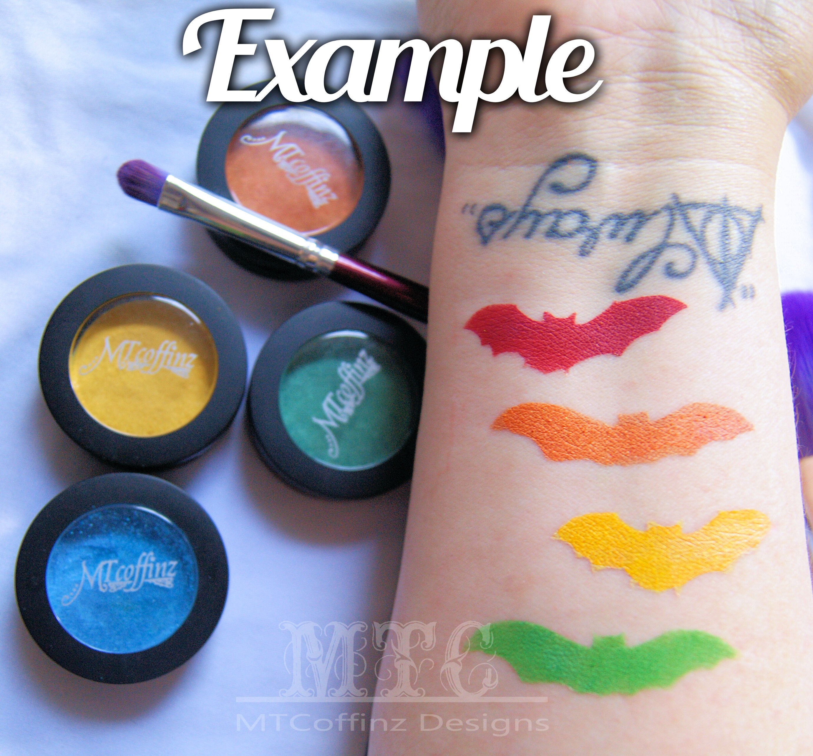 Alien Heads Makeup Swatch Stencils Adhesive 3 Sheets per Pack - Etsy