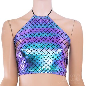 Color Shifting Mermaid Scales Dragon Scales Corset Lacing Adjustable ...