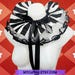 Clowncore Striped Clown Ruff Ruffled Costume Collar Pierrot Cosplay ...