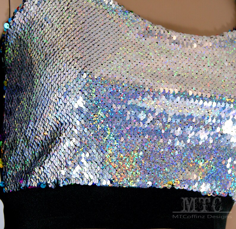 Mermaid Sequins Flip sequin Color Shifting Holographic Rainbow | Etsy