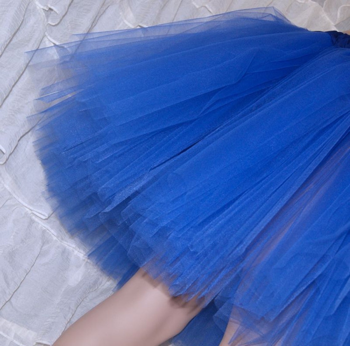 Royal Blue Romance Knee Length Tutu Skirt Adult All Sizes Etsy