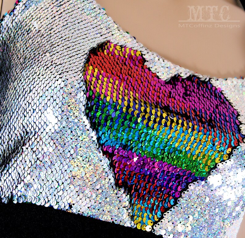 Mermaid Sequins Flip Sequin Color Shifting Holographic Rainbow - Etsy
