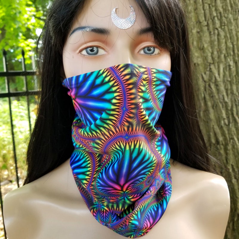 Psychedelic Mask - Etsy
