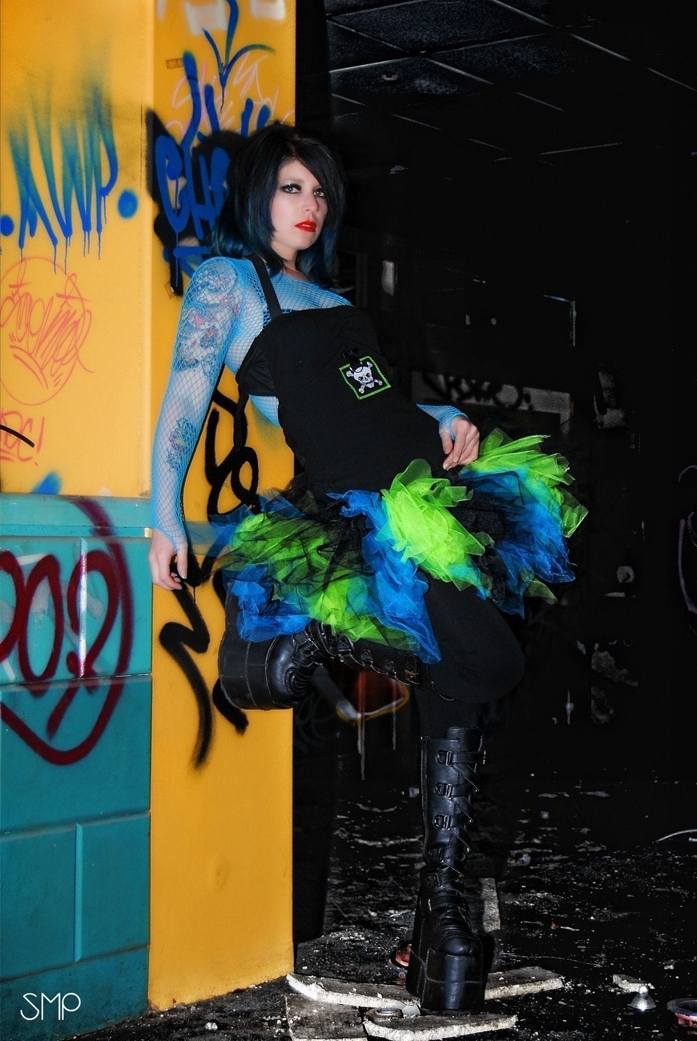 Trashy Green Monster Tutu Adult ALL SIZES Mtcoffinz - Etsy