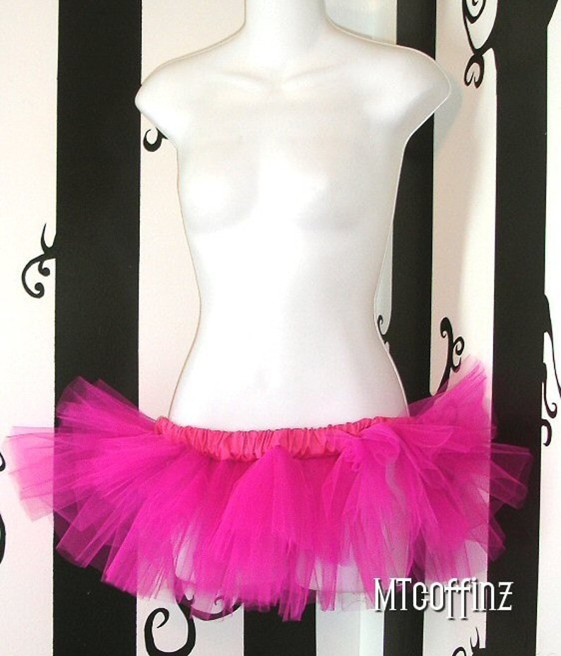 Fuchsia Pink Micro Mini Tutu Adult ALL SIZES Mtcoffinz - Etsy