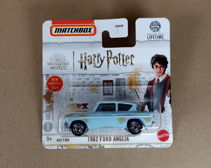 Harry Potter - 1962 Ford Anglia - Matchbox - 1/64 Diecast - Etsy