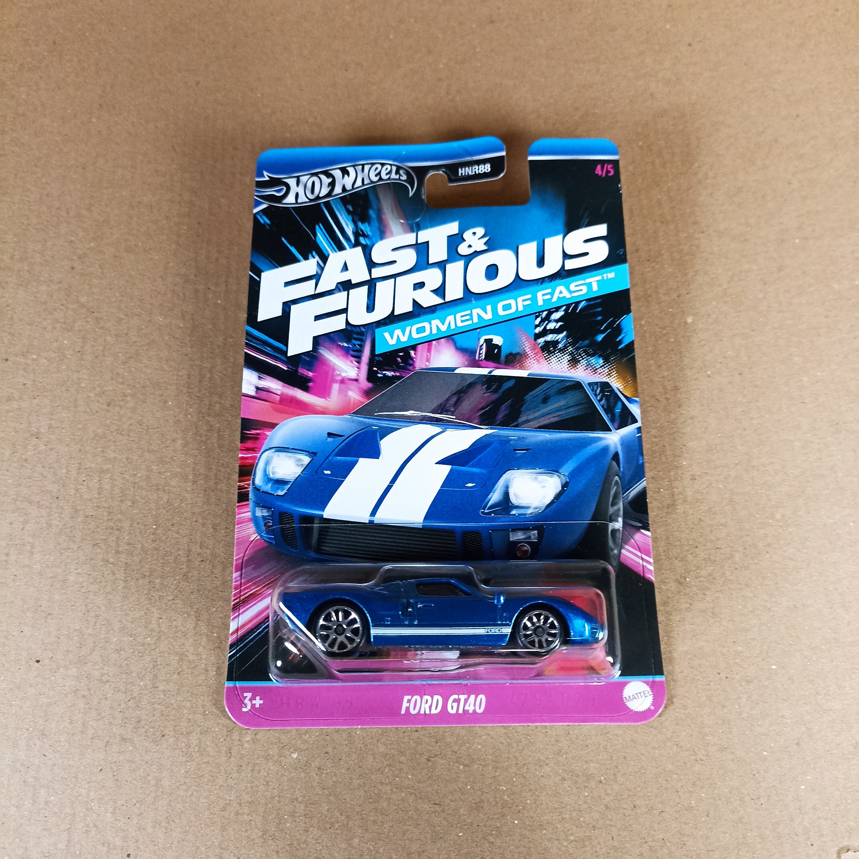 Women of Fast Fast and Furious Hot Wheels Diecast Full Set of 5 Cars 1/ ...