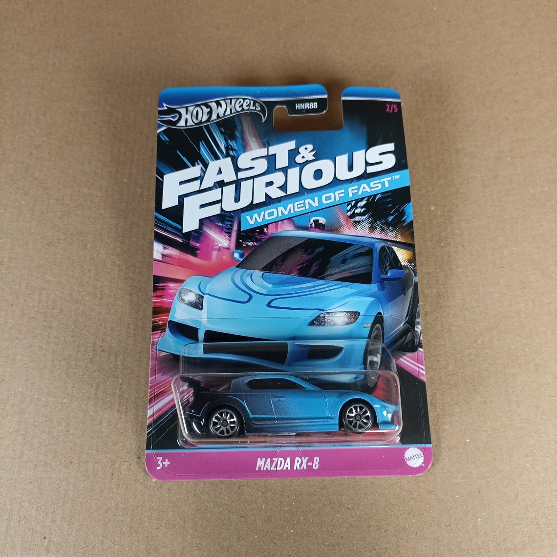 Women of Fast Fast and Furious Hot Wheels Diecast Full Set of 5 Cars 1/ ...