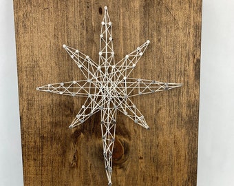 Star String Art | Etsy