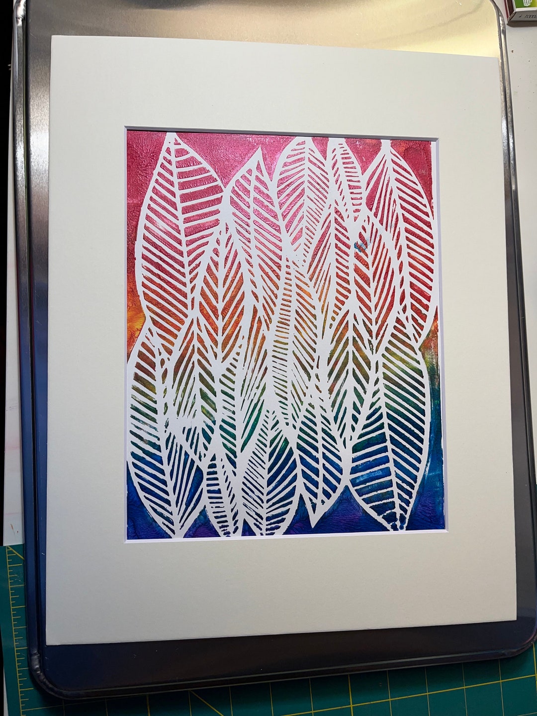 Art Print: PRIDE Leaves - Etsy