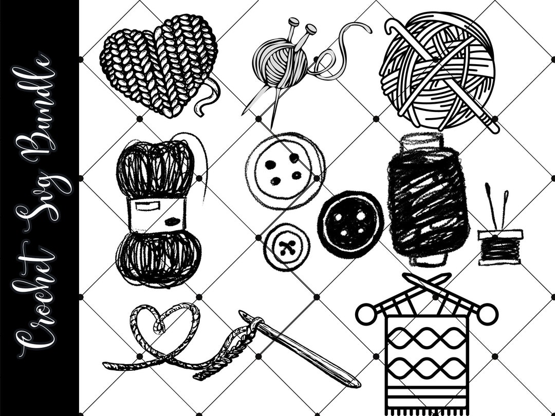 Crochet Svg Bundle Crochet Png Bundle Crochet Shirt Design Bundle ...