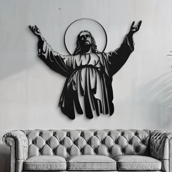 Jesus Metal Art - Etsy