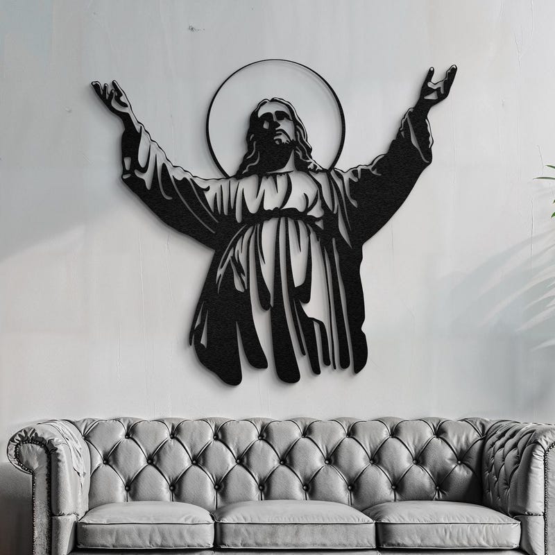 Jesus Metal Art - Etsy