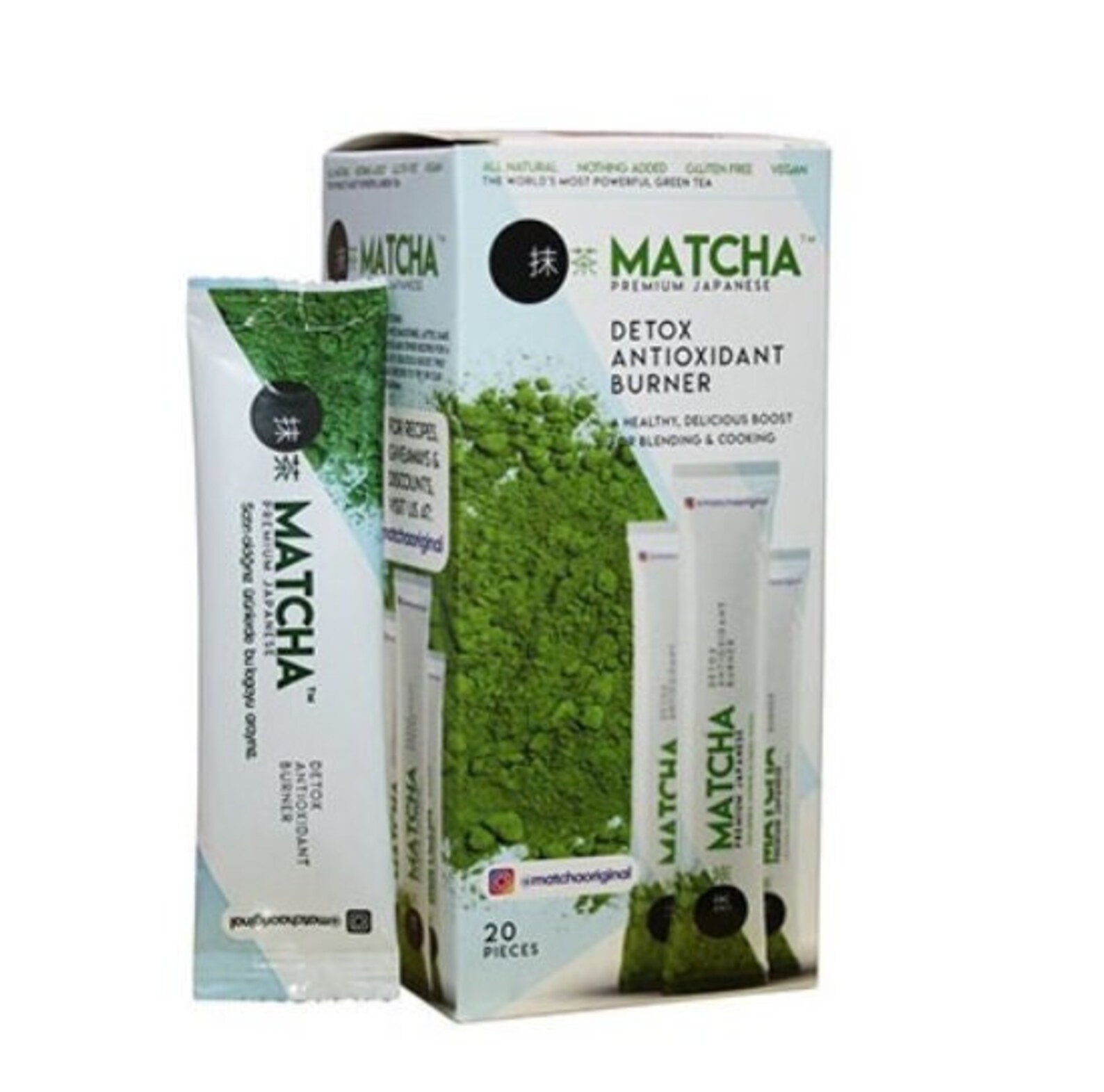 Matcha Premium Japanese Herbal Tea, Metabolism Booster, 100% Effective ...