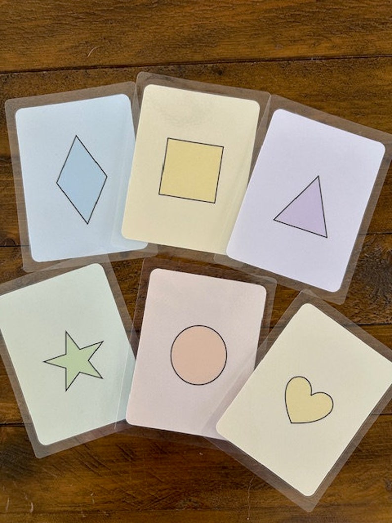 Customized Family Flashcards for Children - Etsy